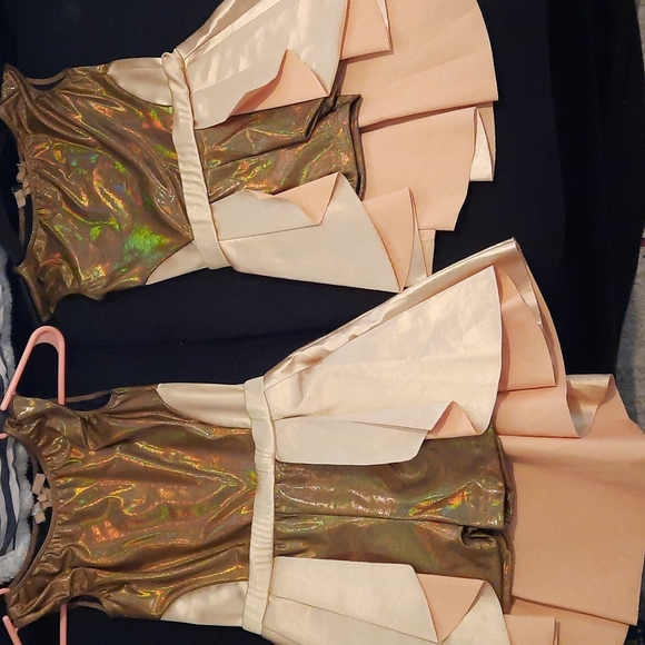 Revolution | Costumes | Revolution Dance Gold Costume Girls Small And ...